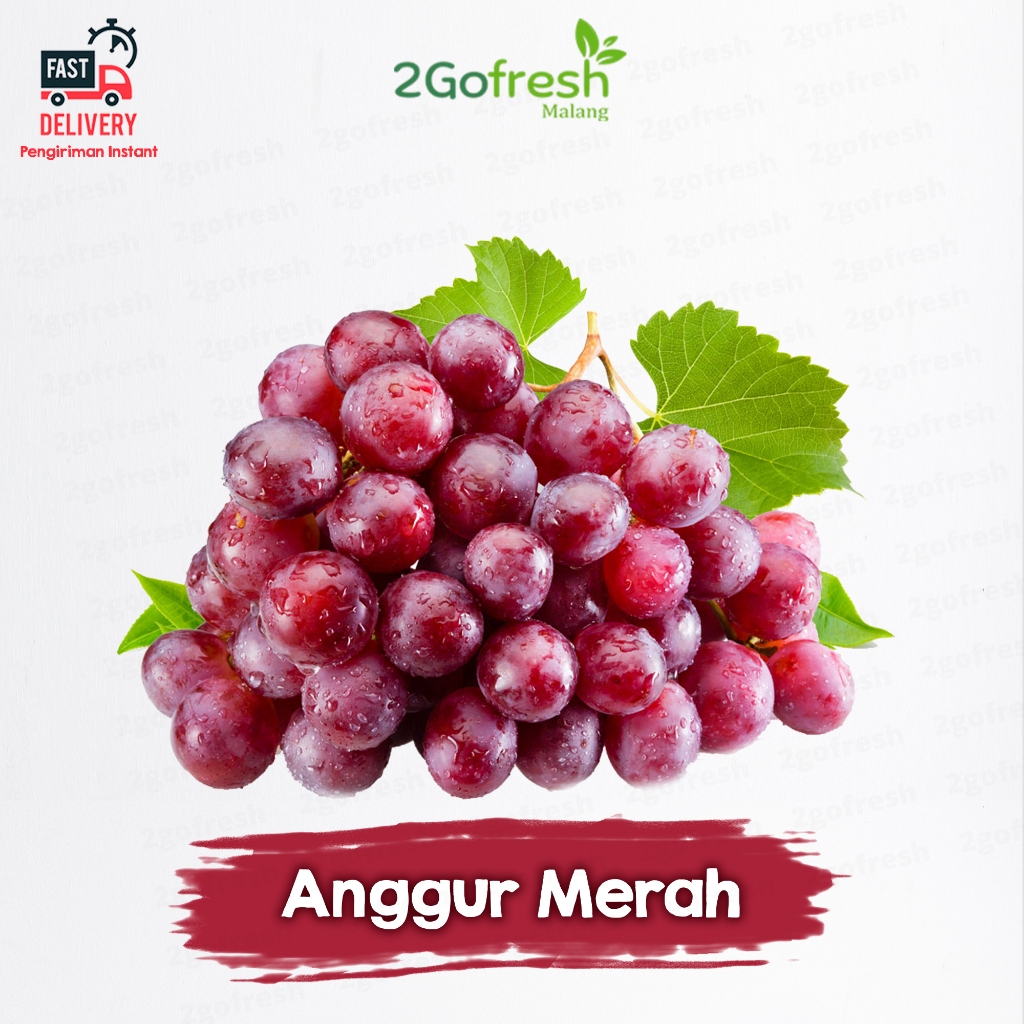 Jual Buah Anggur Merah RRC Import Super Fresh - Rempah Sayur Sayuran ...