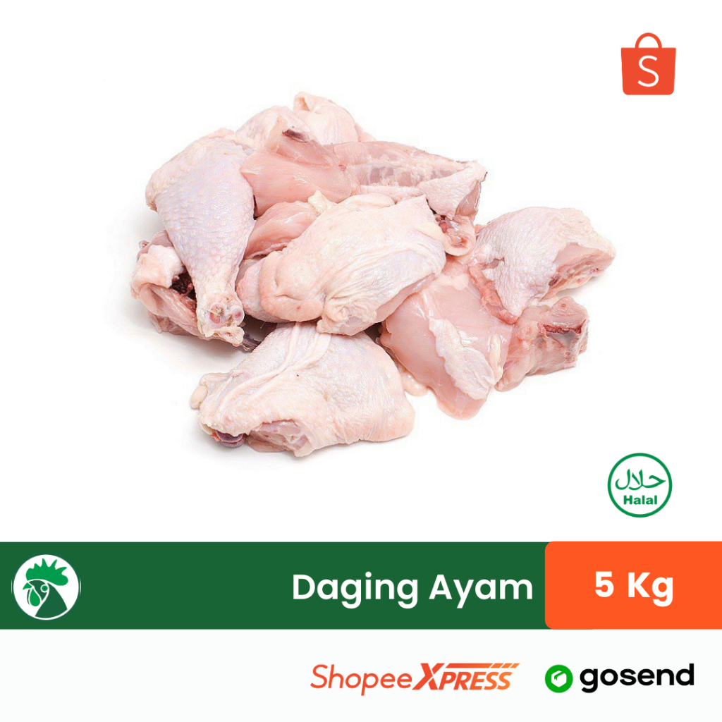 Jual Daging Ayam Potong 5 Kg | Parting 10 | Ayam Broiler | Shopee Indonesia
