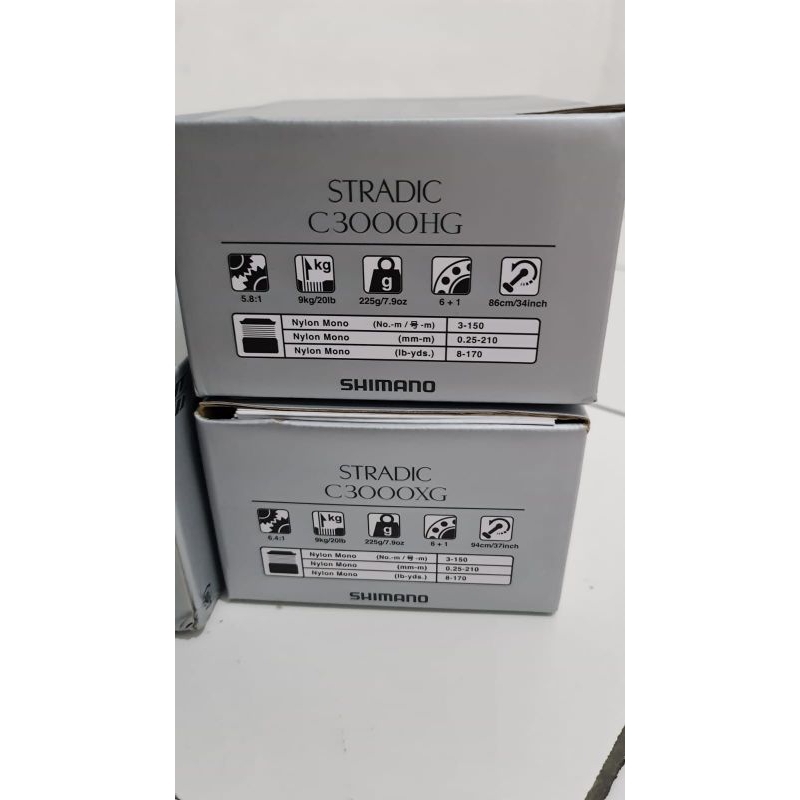Jual Shimano Stradic FM 2023 tipe 3000 HG/XG | Shopee Indonesia