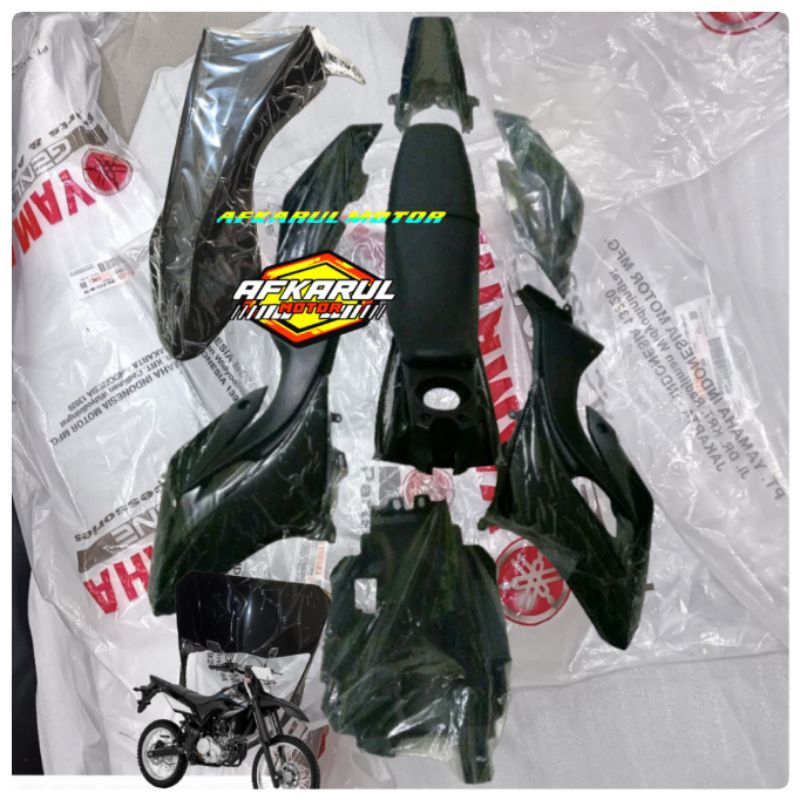 Jual PAKET FULL BODY HALUS WR 155 ORIGINAL YAMAHA HITAM ASLI YAMAHA ...