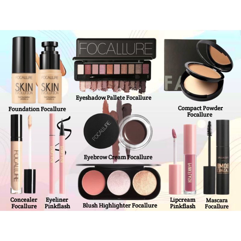 Jual PAKET KOSMETIK FOCALLURE SET PAKET MAKE UP SESERAHAN/KADO | Shopee ...