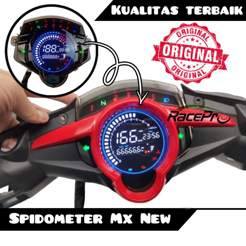 Jual Speedometer Digital Jupiter Mx New 135 Speedo Meter Spido Meter ...