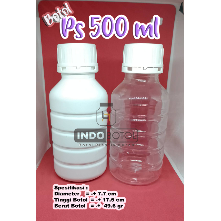 Jual Botol PS 500 ml / Botol Madu - Bahan PET | Shopee Indonesia