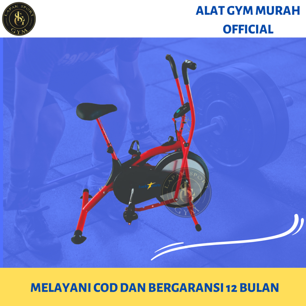 Jual Alat Fitness Sepeda Statis Air Bike AF-001 - ACEFIT - Alat ...