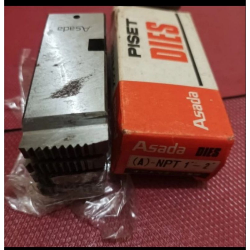 Jual Mata senai drat pipa merek asada (Original) A NPT 1-2inch | Shopee ...