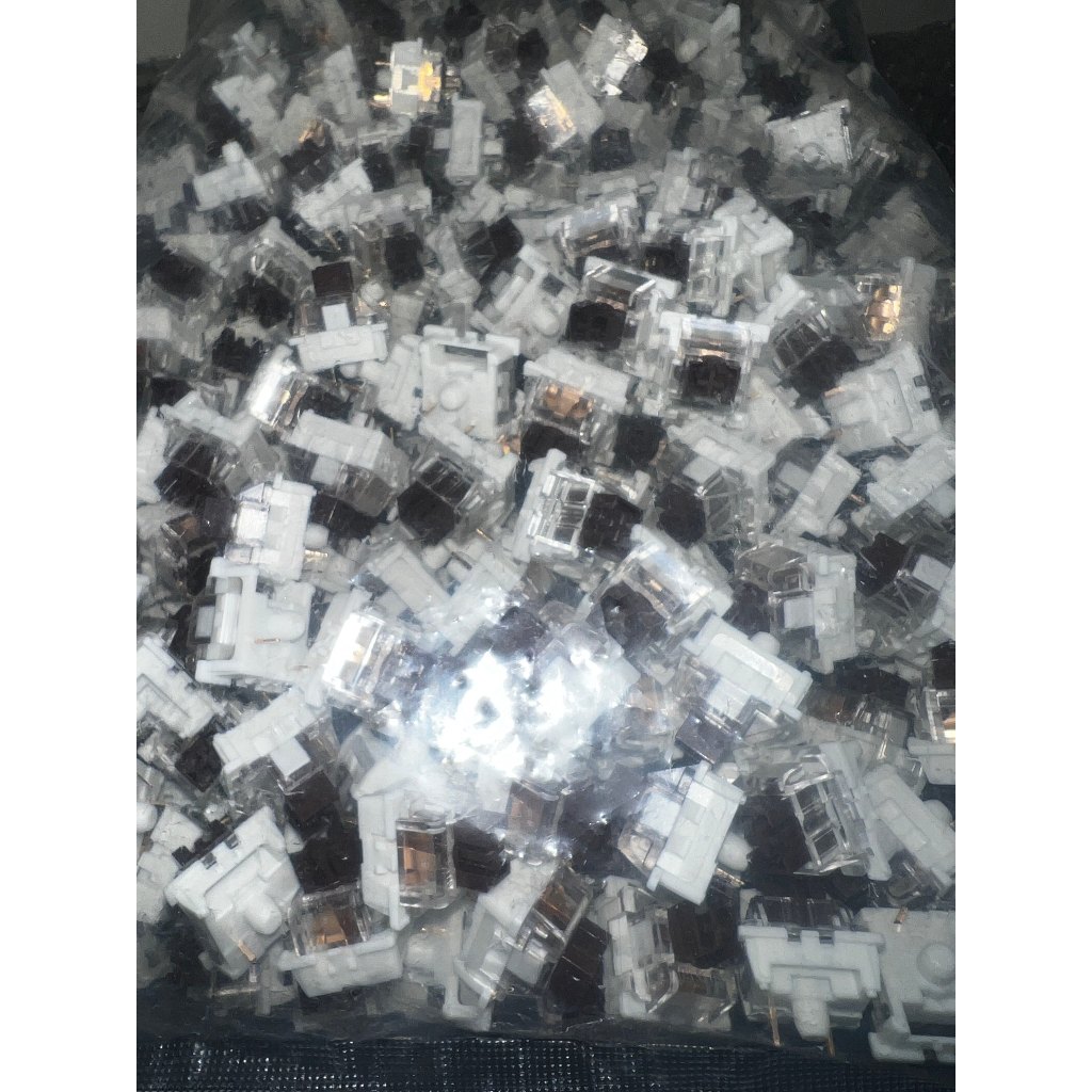 Jual Outemu Mechanical Keyboard Switches 3 pin Blue Red Brown Switch ...