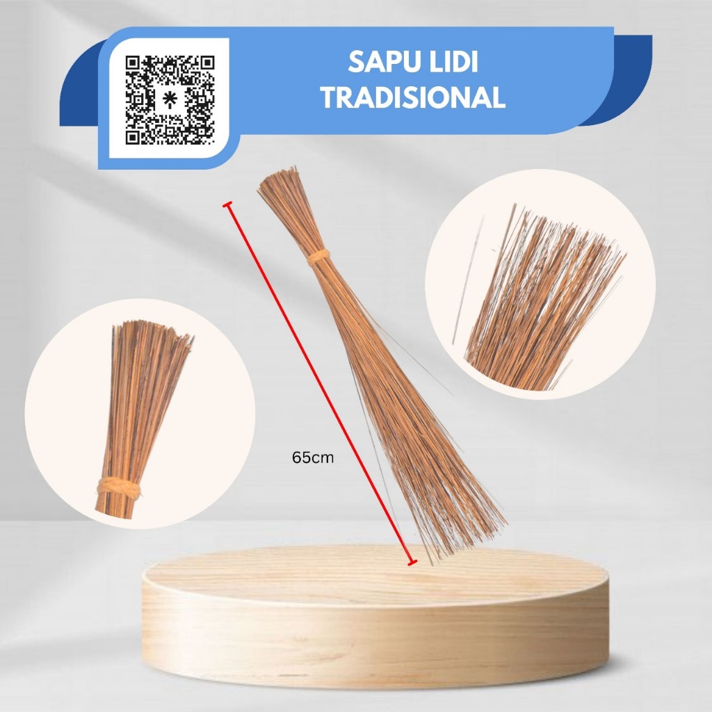 Jual SAPU LIDI TRADISIONAL GENGGAM / LIDI SOH / ALAT KEBERSIHAN RUMAH ...