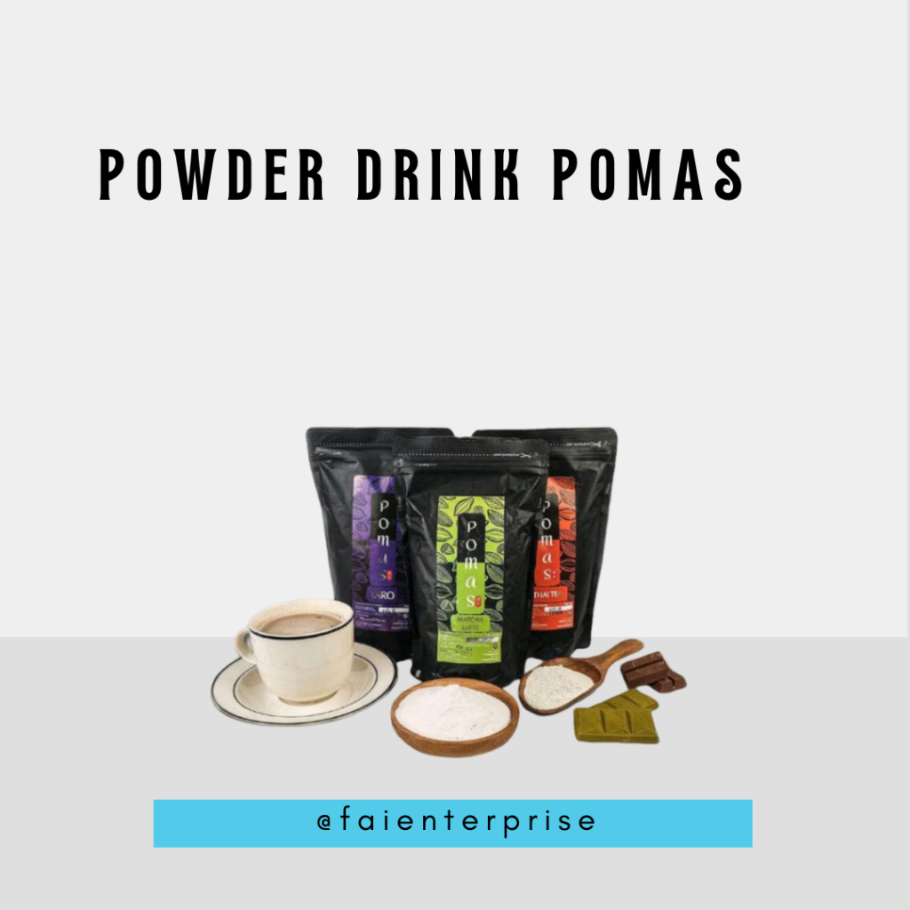 Jual Pomas Powder Drink / Bubuk Minuman Rasa / Boba Bubble Drink 500 ...
