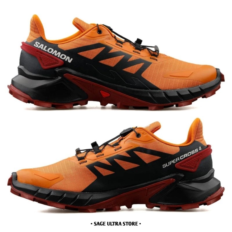 Jual Sepatu Lari Trail Running Salomon Supercross 4 Men Pria Original ...