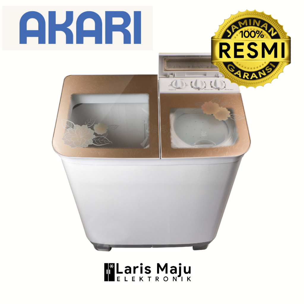 Jual AKARI Mesin Cuci AWM 88SK - 2 Tabung Kapasitas 6 Kg Dengan Anti Tikus Low Watt | Shopee ...