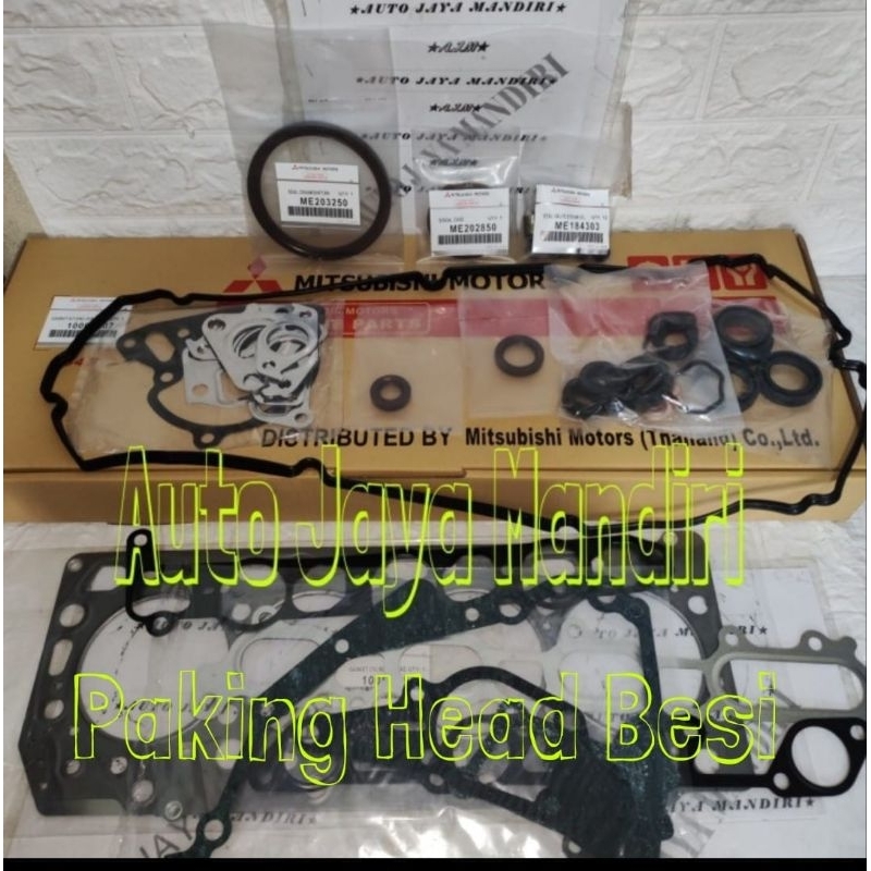 Jual Paking full set paking set gasket set Mitsubishi Triton 2.5 2500cc Pajero Sport paking head ...