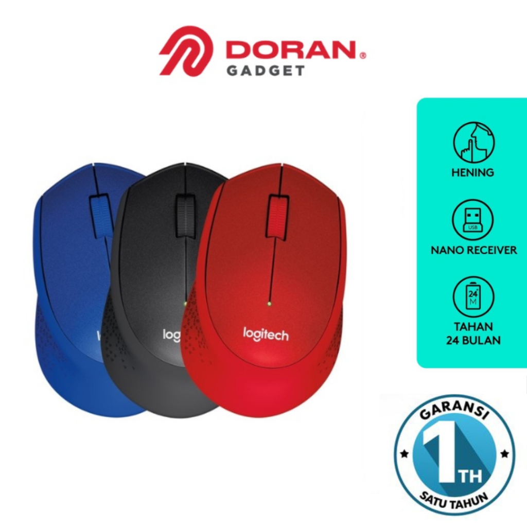 Jual Mouse Wireless Logitech M331 Silent Plus Mouse Garansi Resmi 1 Tahun Shopee Indonesia