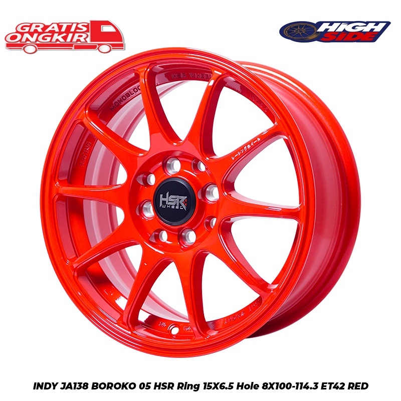 Jual Velg Hsr Indy Baru R15 Mobil Agya,Ayla,Livina,Agya,Calya,Sigra,Baleno,Mirage,Picanto ...