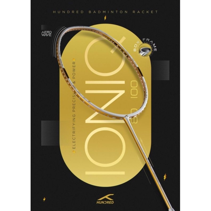 Jual Raket Hundred IONIQ 100 & 80 Original. | Shopee Indonesia