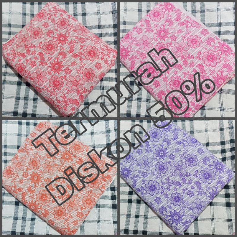 Jual Kain Katun Catton Jepang Lokal Motif Meteran | Shopee Indonesia