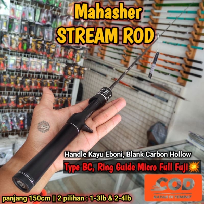 Jual Stream Rod / Joran Stream Mahasher / Orca Mahasher / Orca mahaser ...