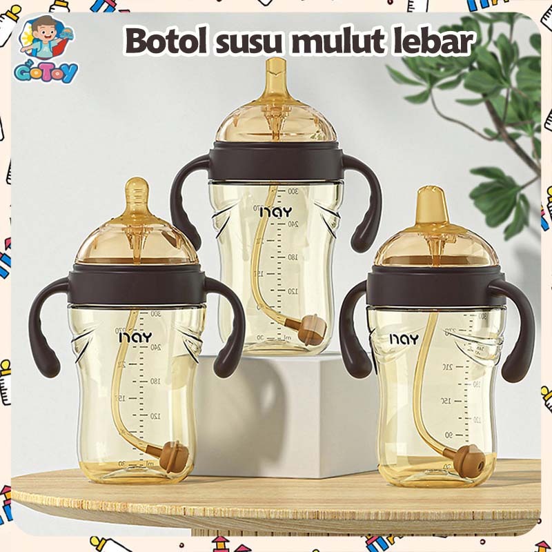Jual 300ml Silikon Nano Botol Bayi Susu Dengan Antibakteri Dot Bayi ...