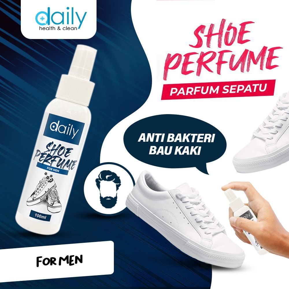 Jual Parfum Pengharum Sepatu Daily Shoe Perfume Anti Bacterial ...