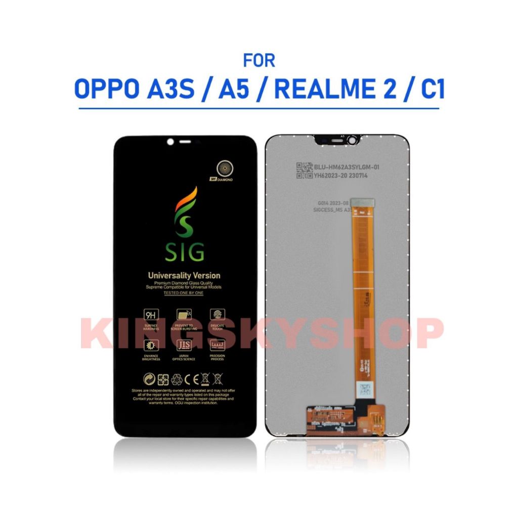 Jual LCD OPPO A3S / LCD TOUCHSCREEN OPPO A3S CPH1803 CPH1853 LCD OPPO ...
