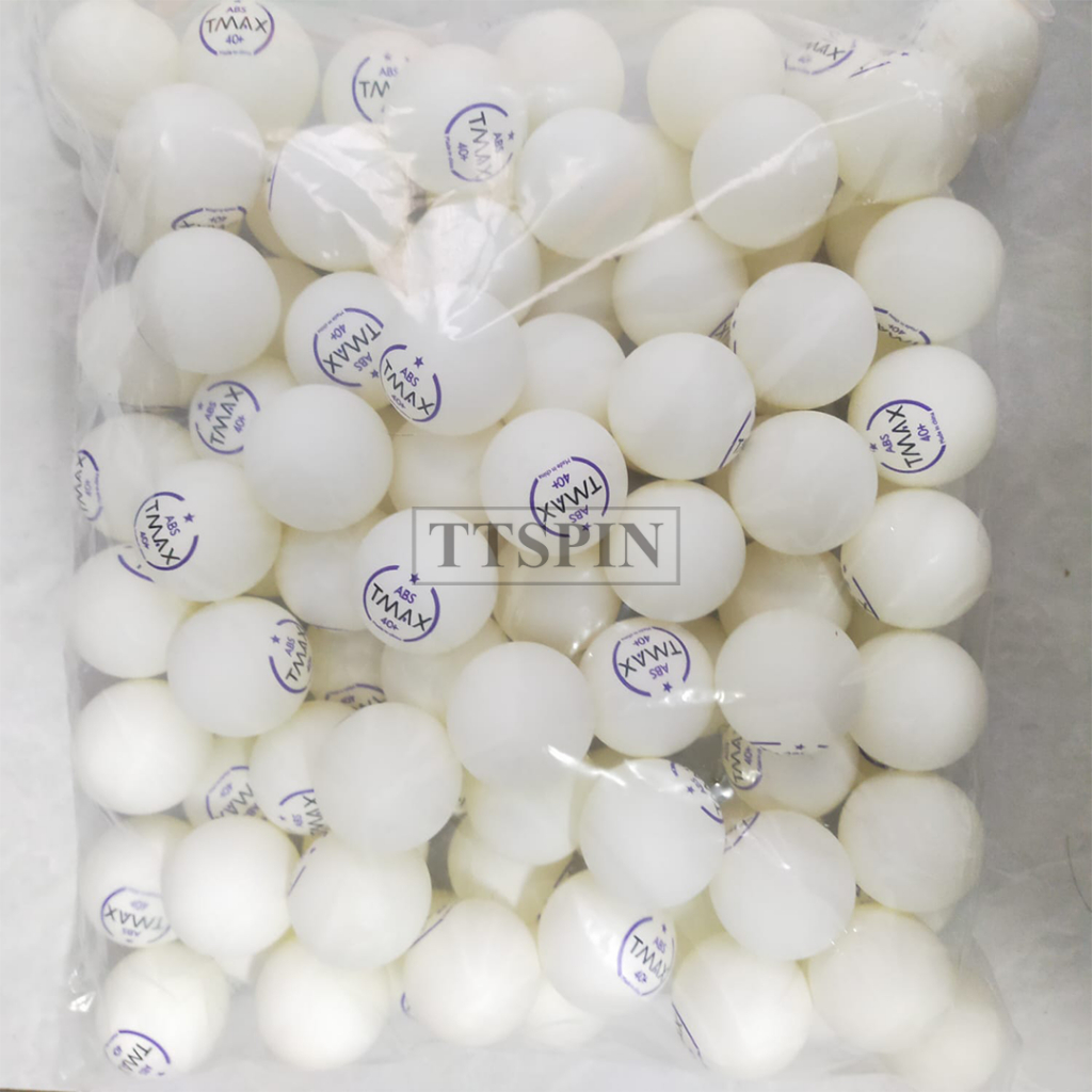 Jual TMax Training ABS 40+ Ball - Bola Banyak Pingpong Latihan Training Putih Orange Pingpong ...