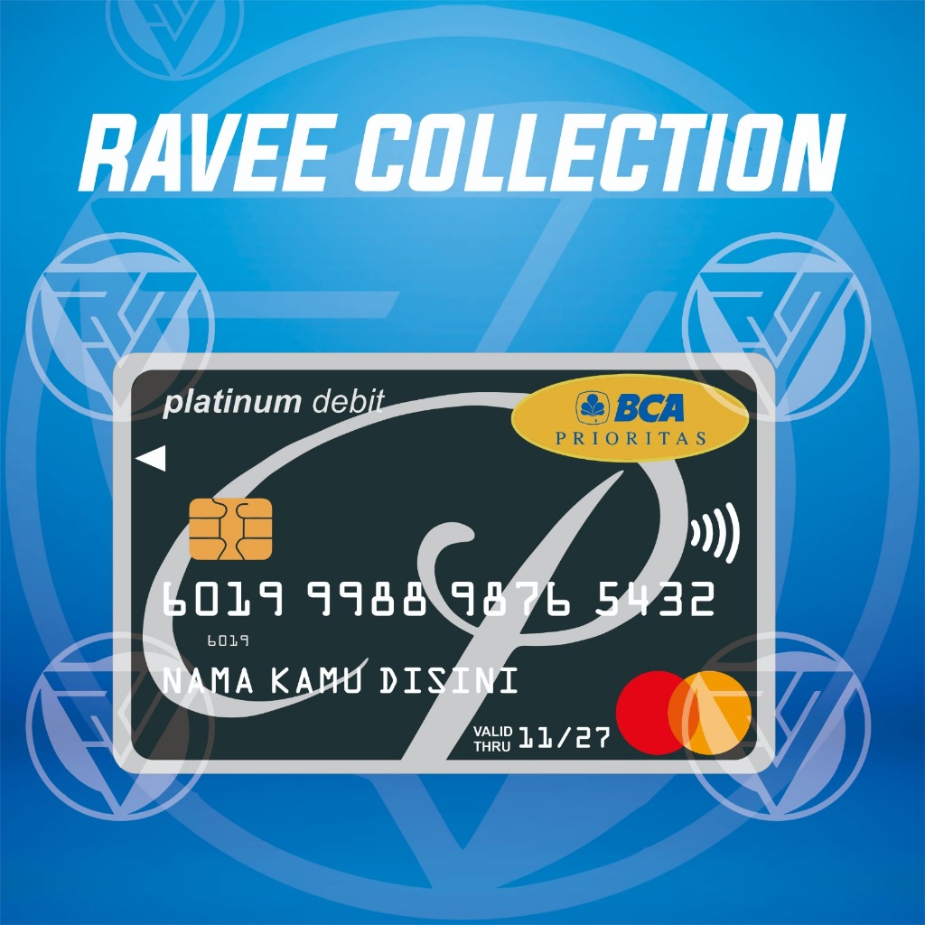 Jual BCA Series Skin Card/Stiker ATM Premium Dof Hologram | Shopee ...
