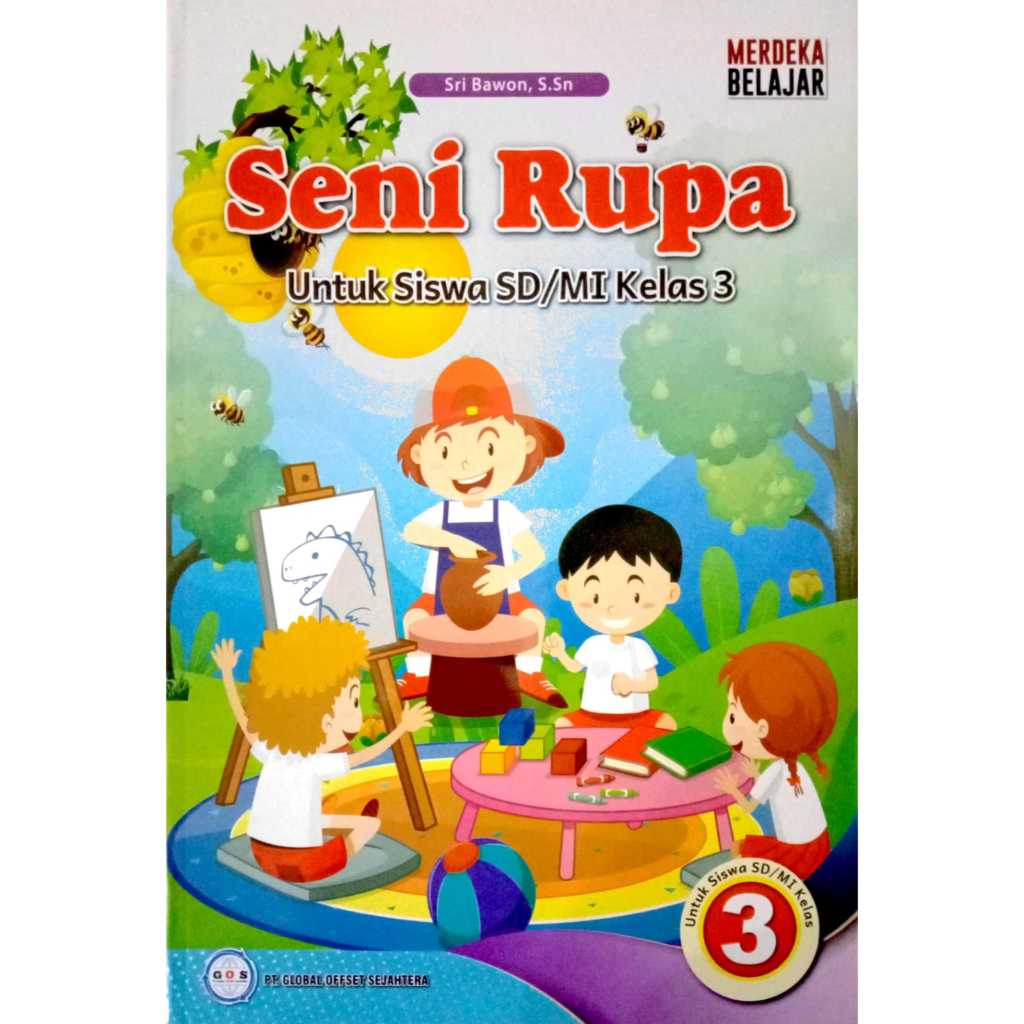 Jual BUKU SISWA SENI RUPA KELAS 3 KURIKULUM PENGGERAK-MERDEKA SD/MI PENERBIT: GOS | Shopee Indonesia