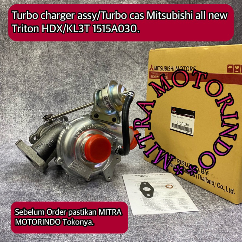 Jual Turbo Charger Assy/Turbo Cas Mitsubishi All New Triton HDX/KL3T ...