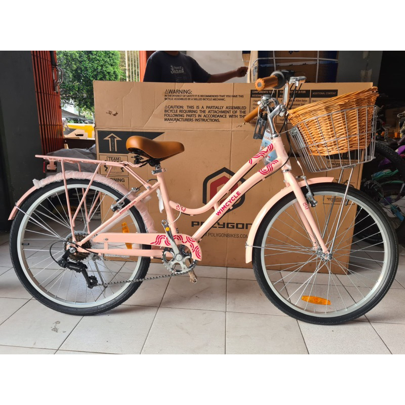 Jual SEPEDA PEREMPUAN/ MINI / CTB/ CITY BIKE 24" WIMCYCLE SEONNA ...
