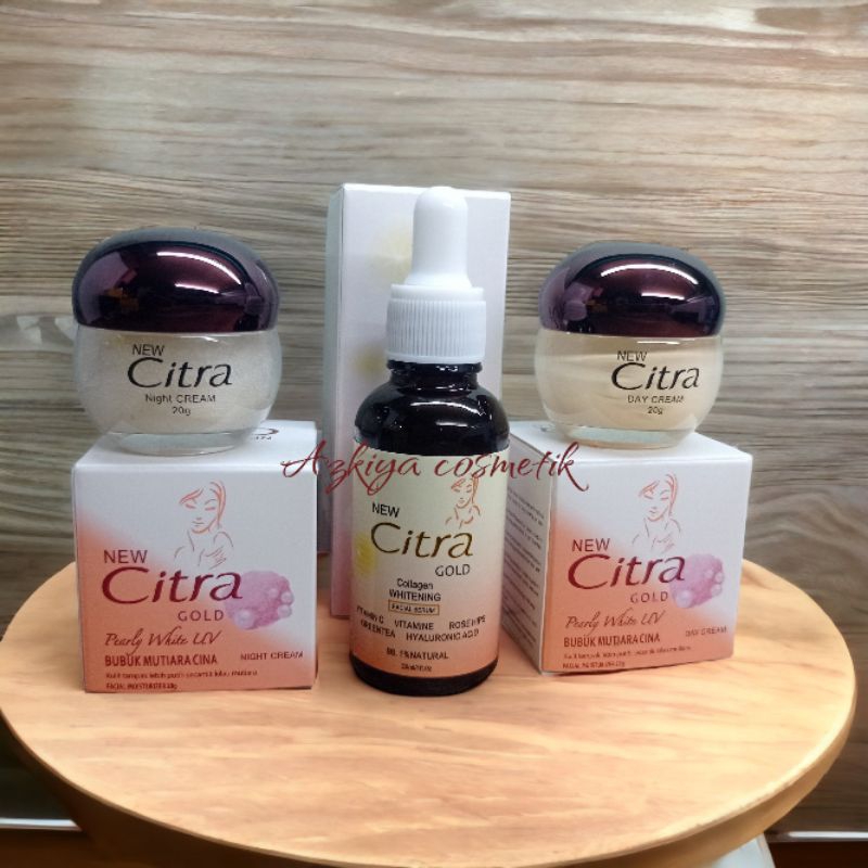 Jual PAKET 3IN1 CREAM CITRA GOLD DAY & NIGHT+SERUM CITRA GOLD | Shopee ...