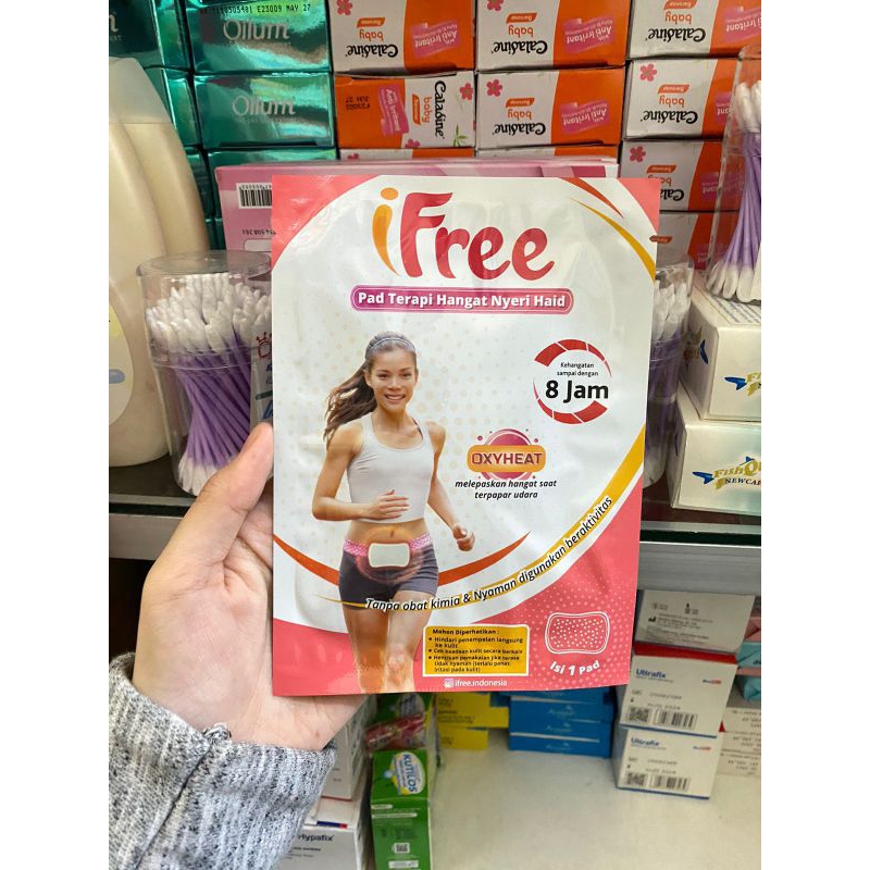 Jual Ifree 1 Pad Untuk Kram perut saat nyeri Haid | Shopee Indonesia
