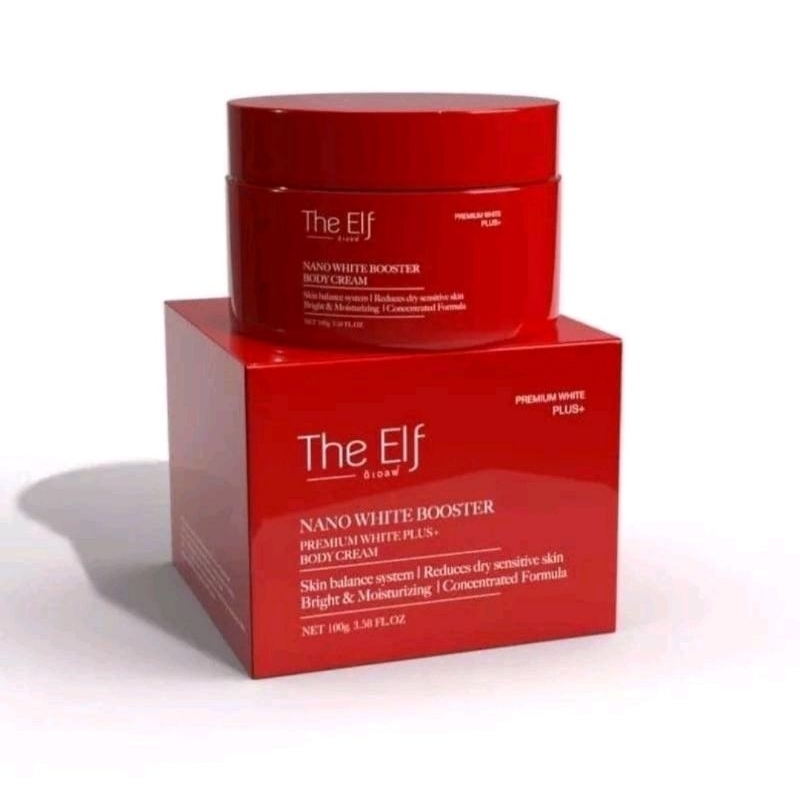 Jual the elf nano white booster body cream 100 g - cream tubuh original ...