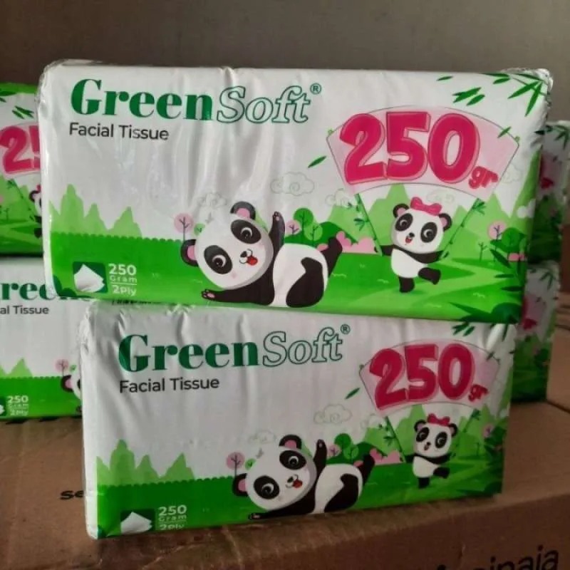 Jual Green Soft Tissue 250 gr | Tisu Green Soft 250 Sheets Ukuran Jumbo ...