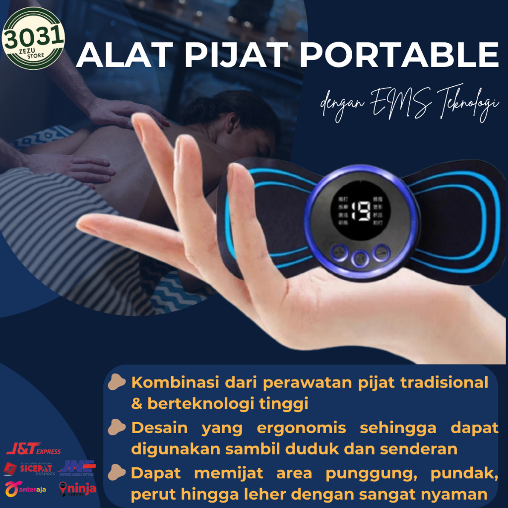 Jual Alat Pemijat Leher Alat Refleksi Pijat Otot Bahu Punggung Kepala ...