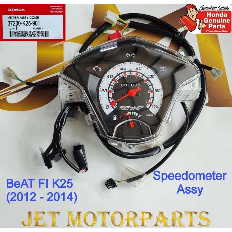 Jual 37200K25901 Speedometer Assy Beat FI Lama Stater Kasar Asli atau ...