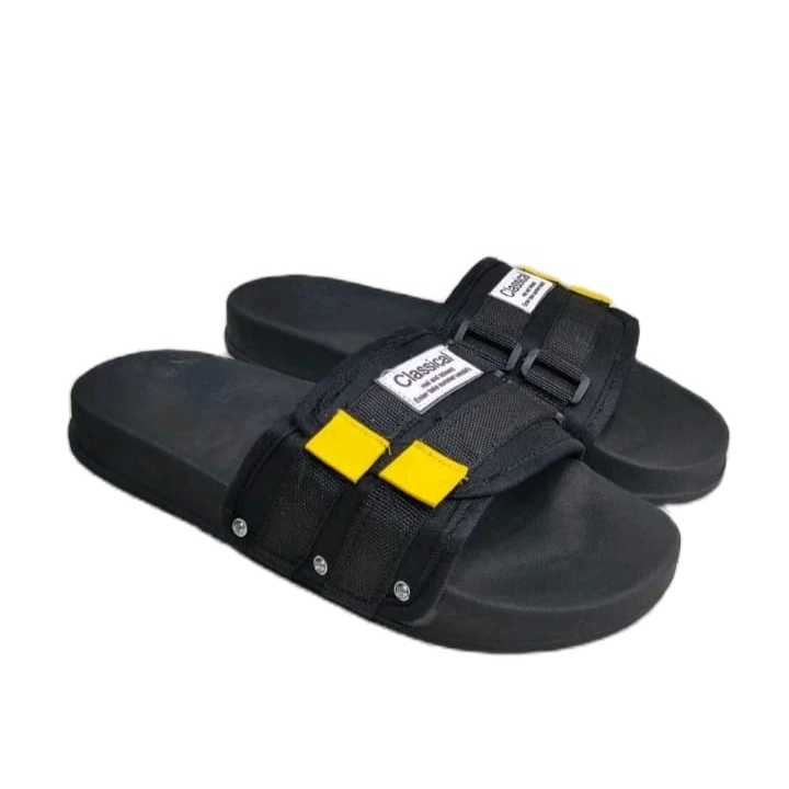 Jual SANDAL PRIA SLIP ON / SANDAL DISTRO / SANDAL SELOP / SANDAL ...