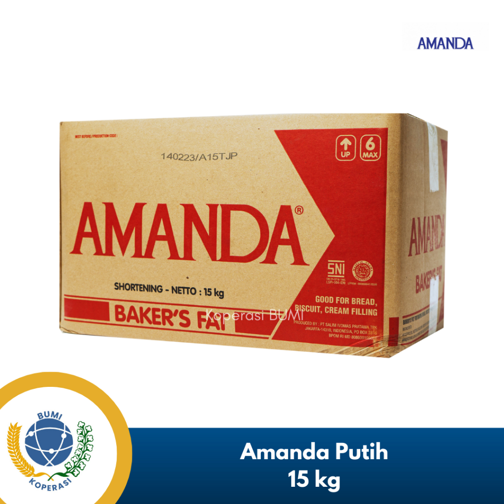 Jual Margarin Amanda Putih 15kg | Shopee Indonesia