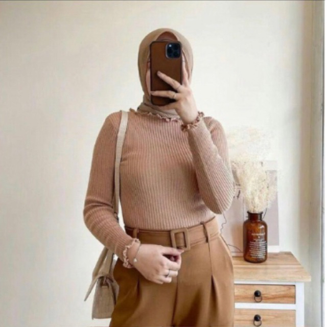 Jual inner rajut polos/kancing | Shopee Indonesia