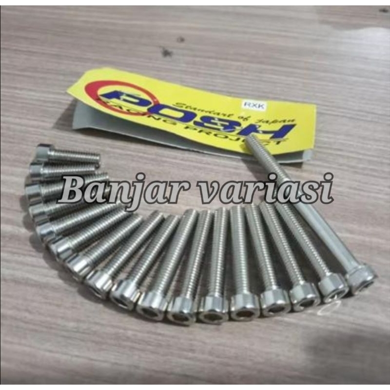 Jual baut L bak mesin rx king set kanan kiri | Shopee Indonesia