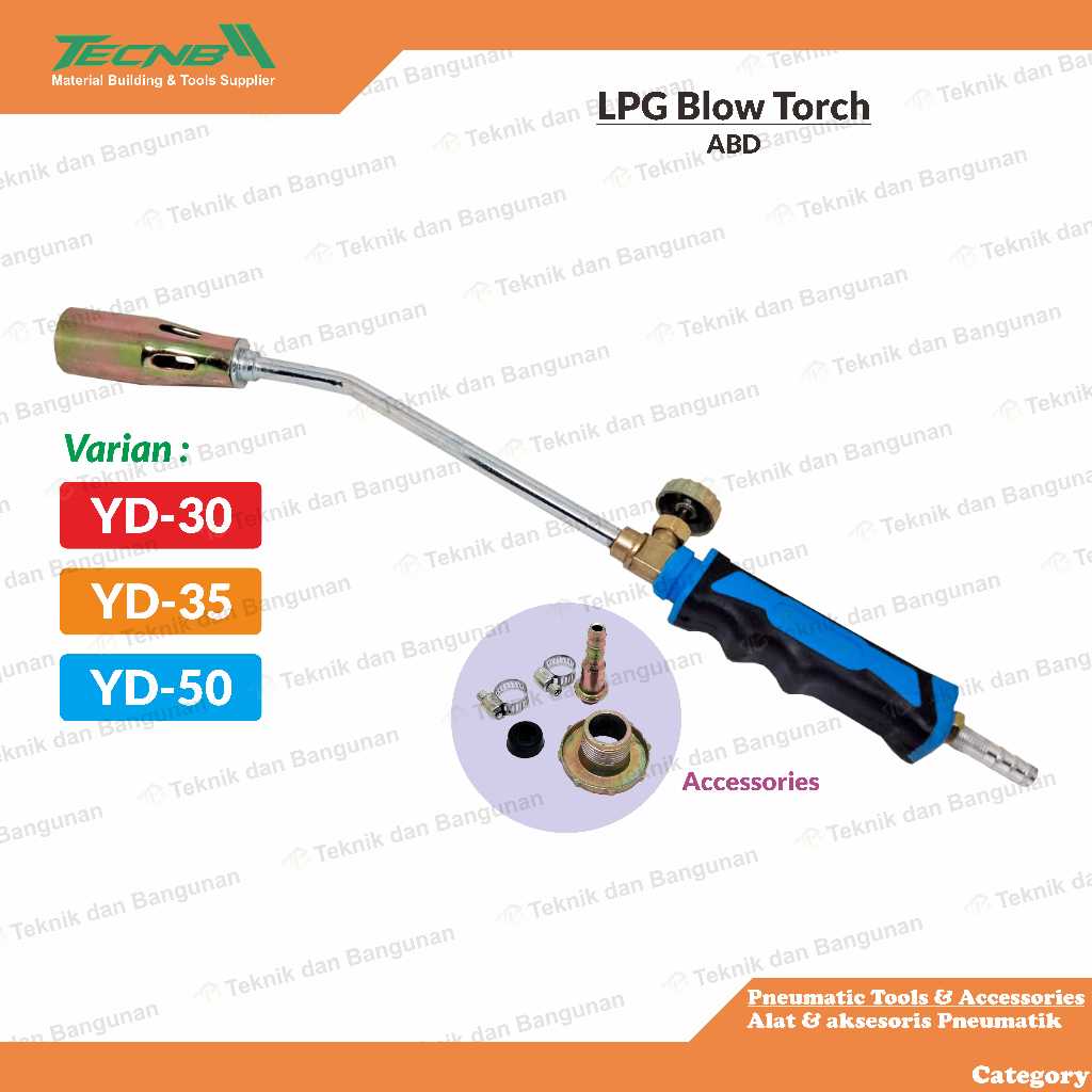 Jual Kepala Gas Torch Alat Bakar Heating Torch Gas LPG Blow Torch ABD ...