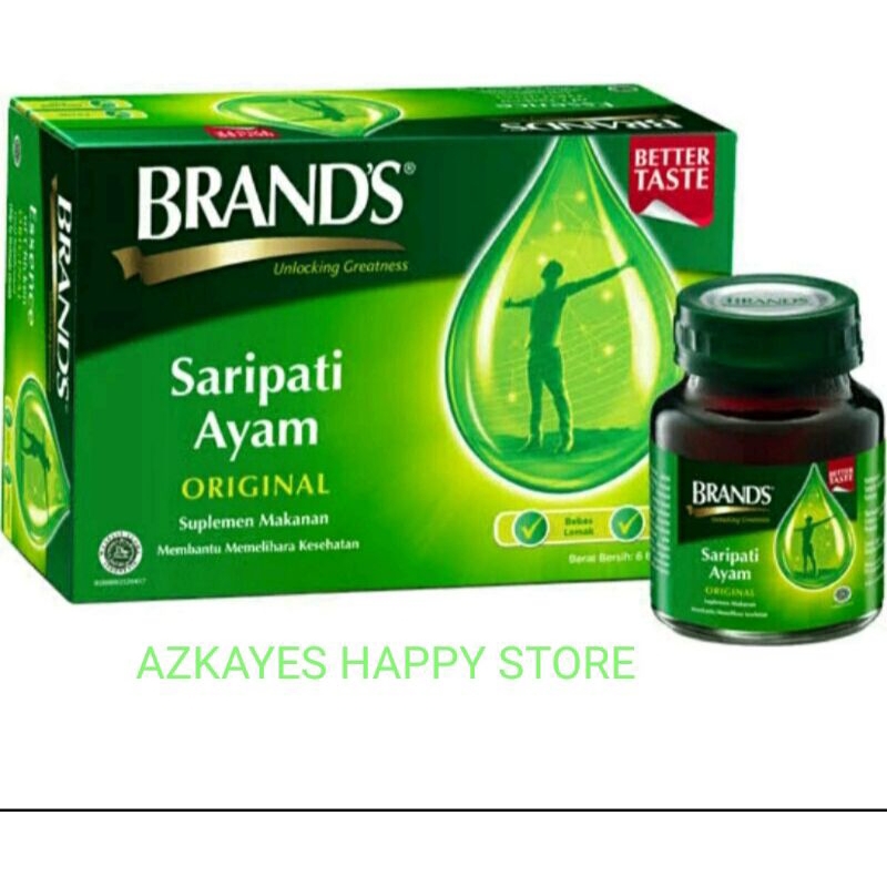 Jual Brands Saripati ayam original 70 gr (6 botol) | Shopee Indonesia