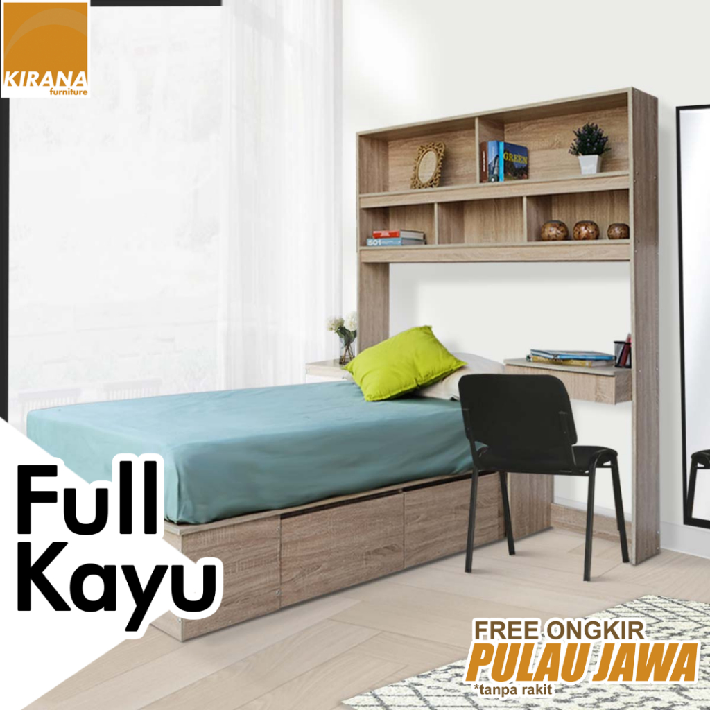 Jual KIRANA Washington - Ranjang Kayu Divan Set & Meja Kerja & Meja ...