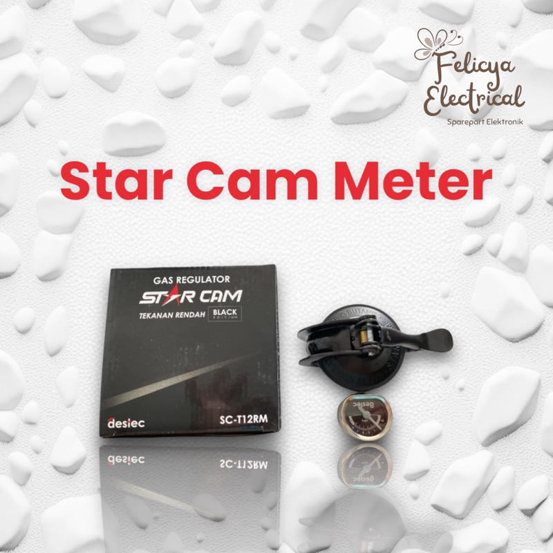 Jual REGULATOR KOMPOR GAS STARCAM METER/NON METER BLACK EDITION ...