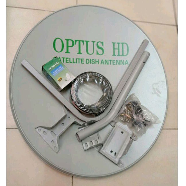 Jual PARABOLA PLAT OPTUS / PAKET ODU 60 cm | Shopee Indonesia