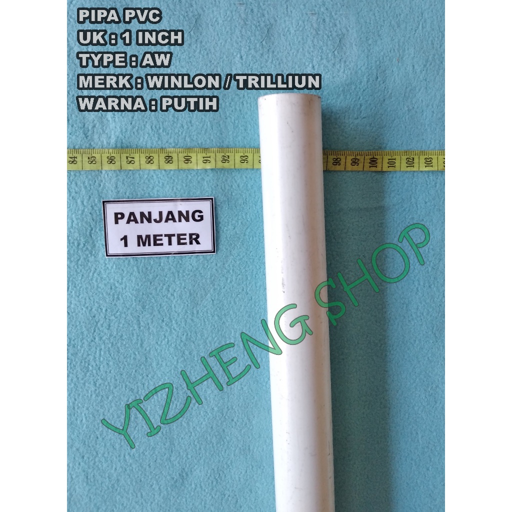 Jual PIPA PVC AW 1 INCH PANJANG 1 METER | Shopee Indonesia
