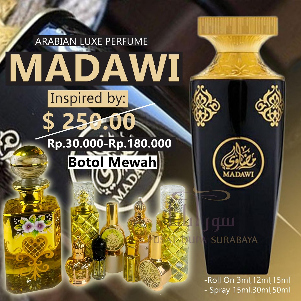 Jual ARABIAN OUD MADAWI SPRAY OIL CONCENTRATED | Shopee Indonesia