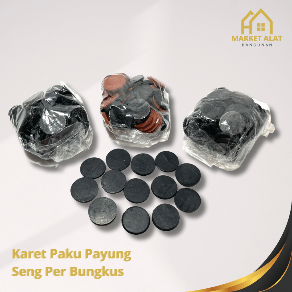 Jual Karet Paku Payung Seng Per Bungkus / Karet Paku Asbes / Ring Karet ...