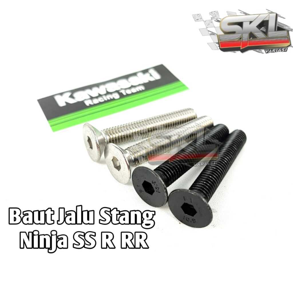 Jual Baut Jalu Bandul Stang Stir Ninja R SS RR New Old | Shopee Indonesia