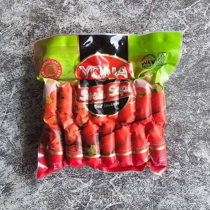 Jual YONA SOSIS SAPI COKTAIL MERAH 450gr | Shopee Indonesia