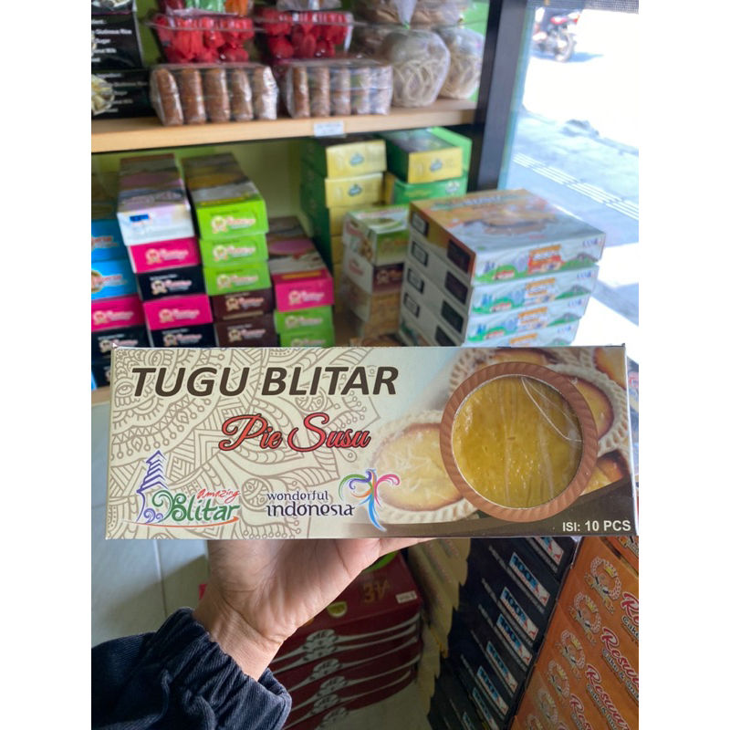 Jual PIE SUSU TUGU BLITAR ISI 10 PCS OLEH - OLEH KHAS BLITAR | Shopee ...