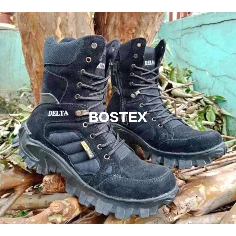 Jual SEPATU SAFETY DELLTA HITAM, SEPATU SAPTI, SEPATU TACTICAL, SEPATU ...